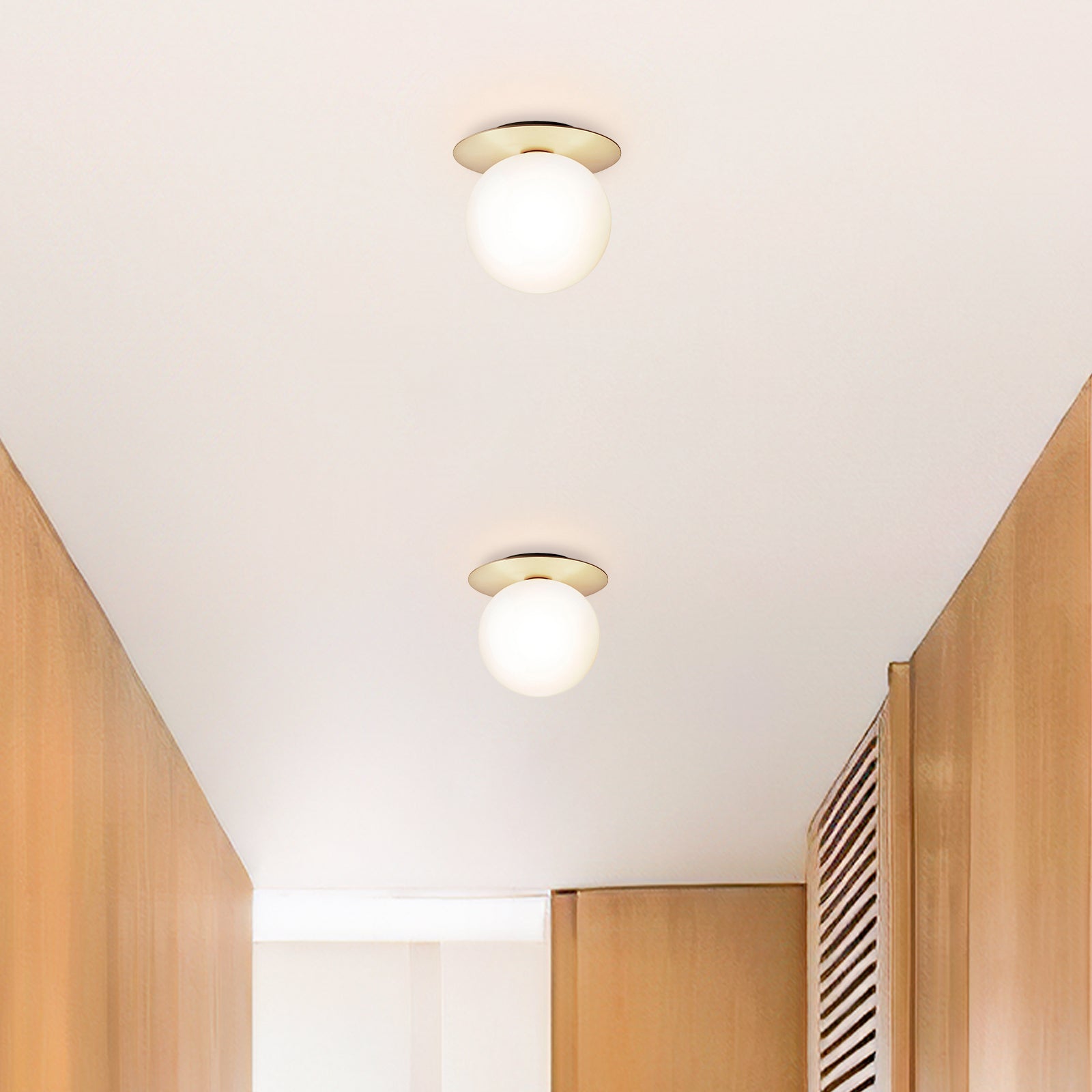 Halo Sphere Ceiling Light – Modern Minimalist LED Ceiling Fixture ...