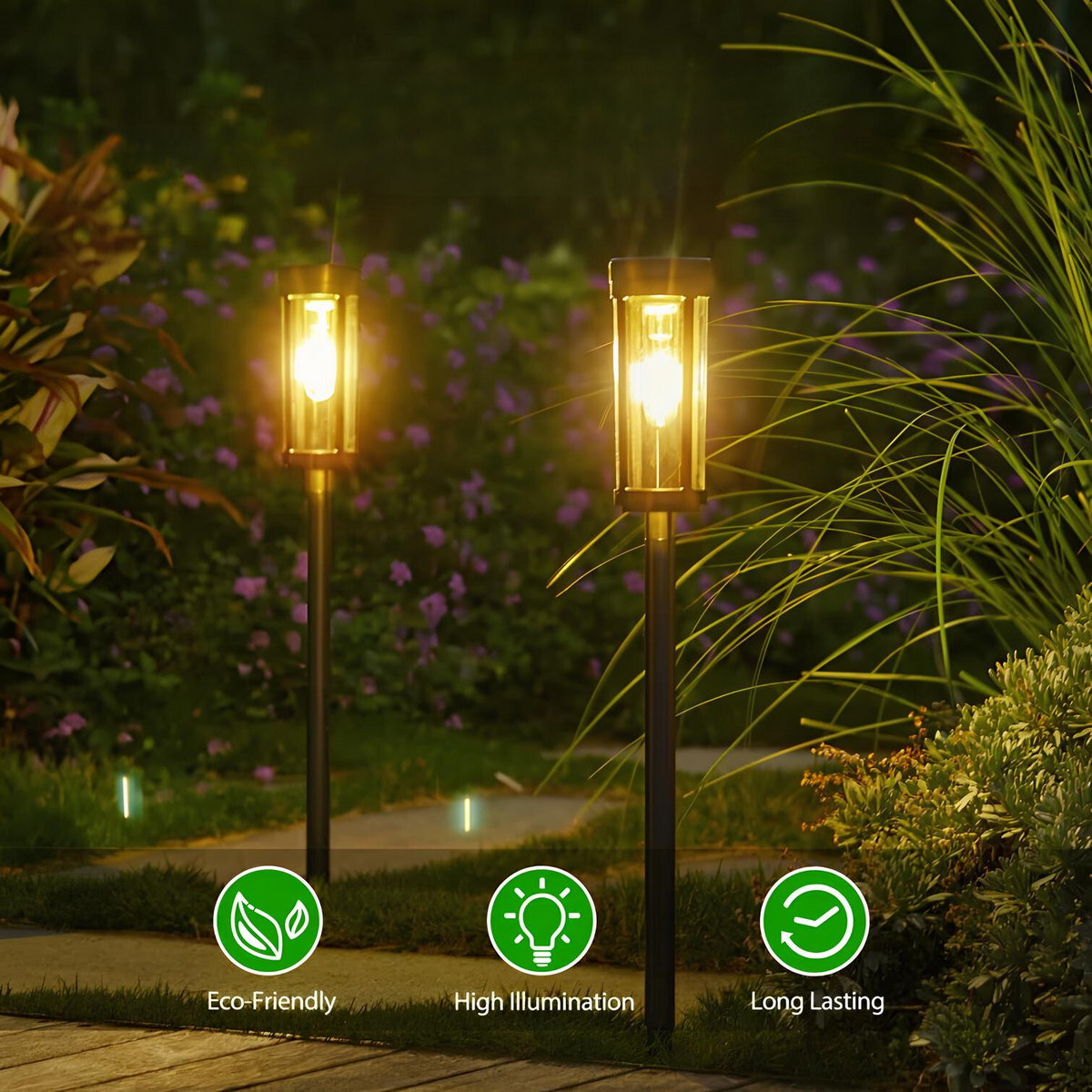 Solar Powered Torch Light – Ambiance Design